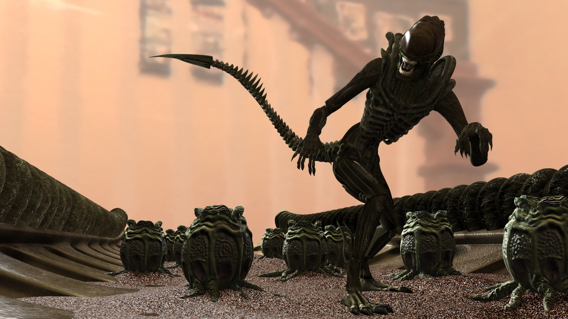 alien isolation drone