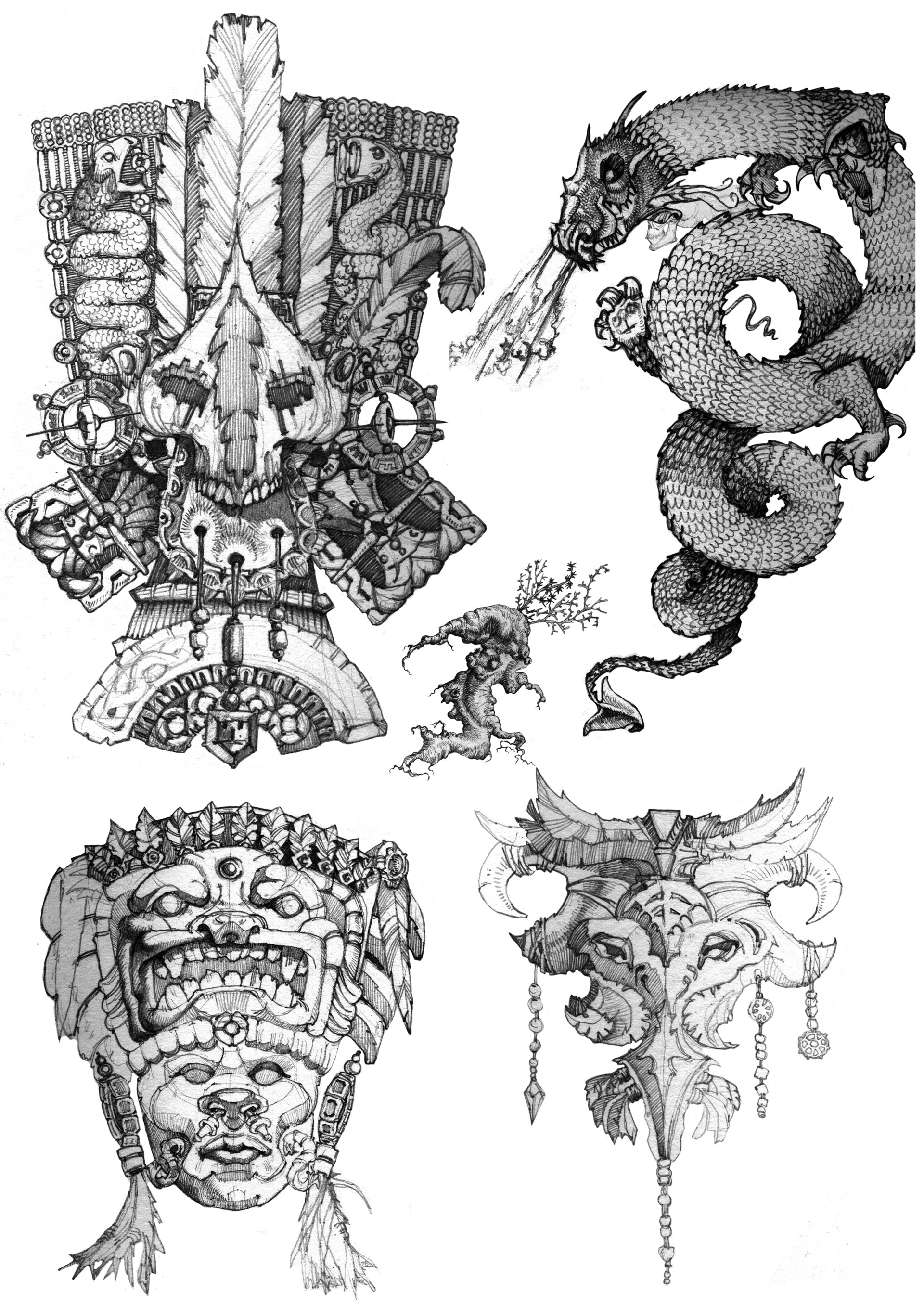 ArtStation - Tribal ritual elements