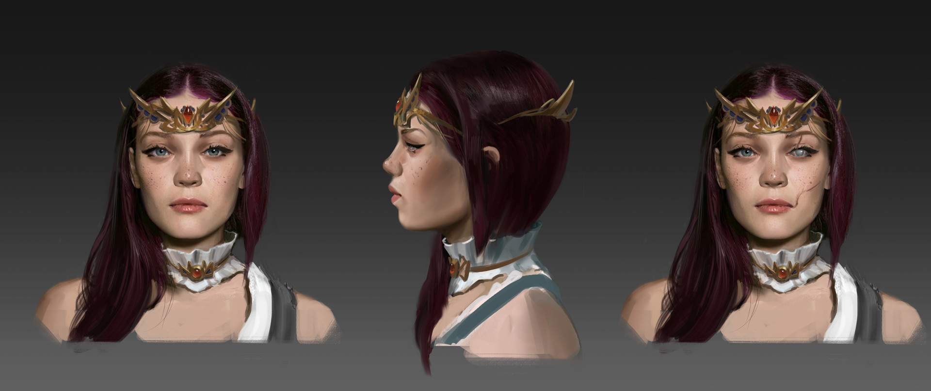 ArtStation - Ariel - character exploration