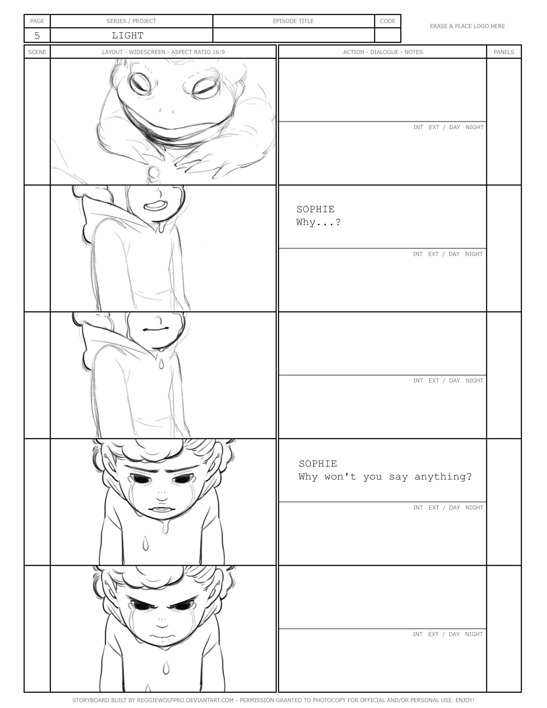 Leahanna Cortes - Light Storyboards