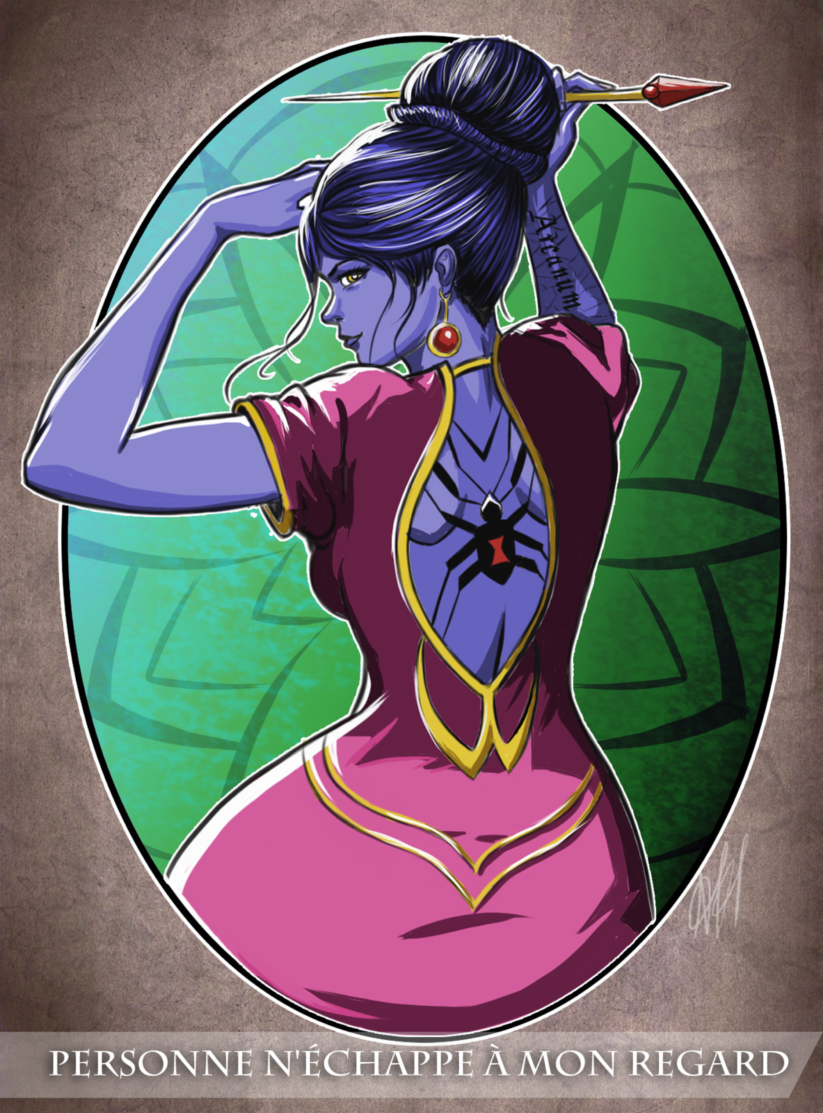 Angel (ArcanumEX) - Widowmaker Chinese new year spray