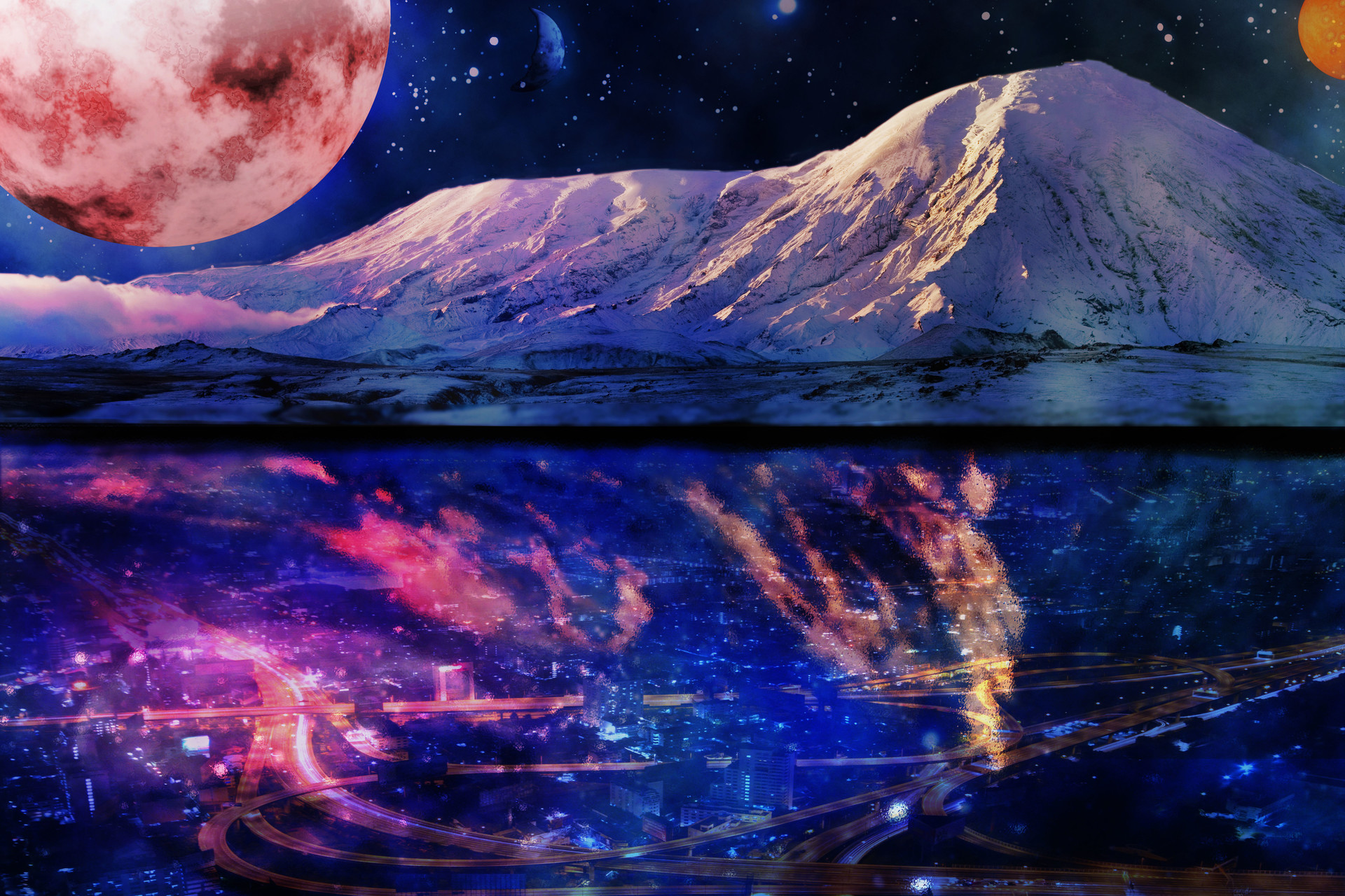 ArtStation - Starry night