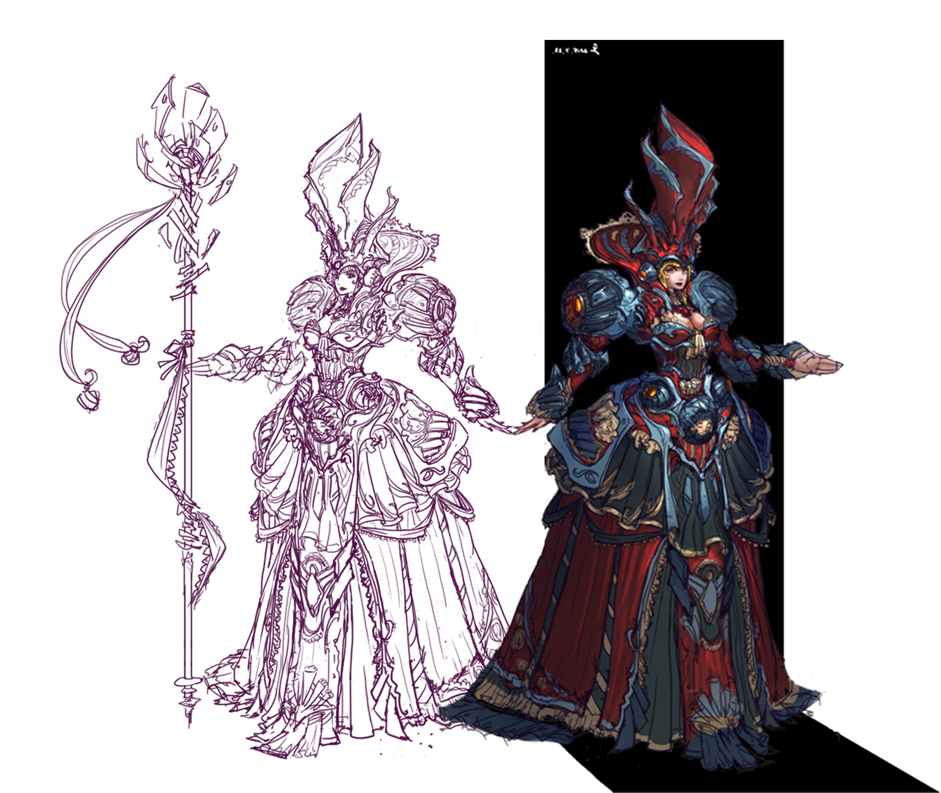 ArtStation - Lady "Iron"