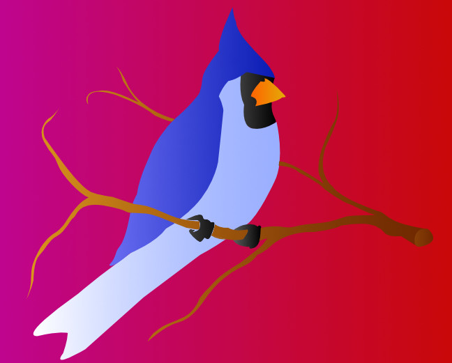 ArtStation - Blue Robin Vector