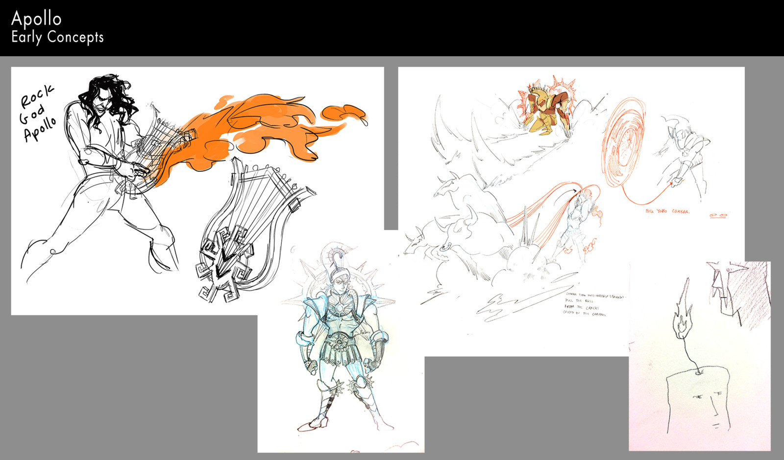 PermaDeath Opera - Apollo Character Design