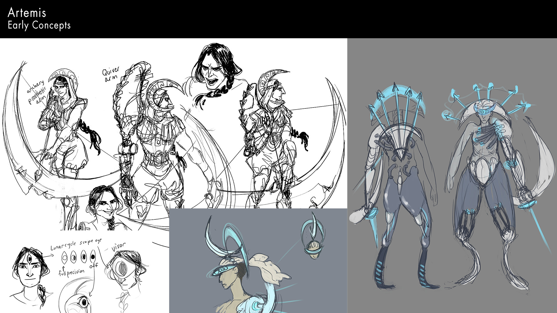 PermaDeath Opera - Artemis Character Design
