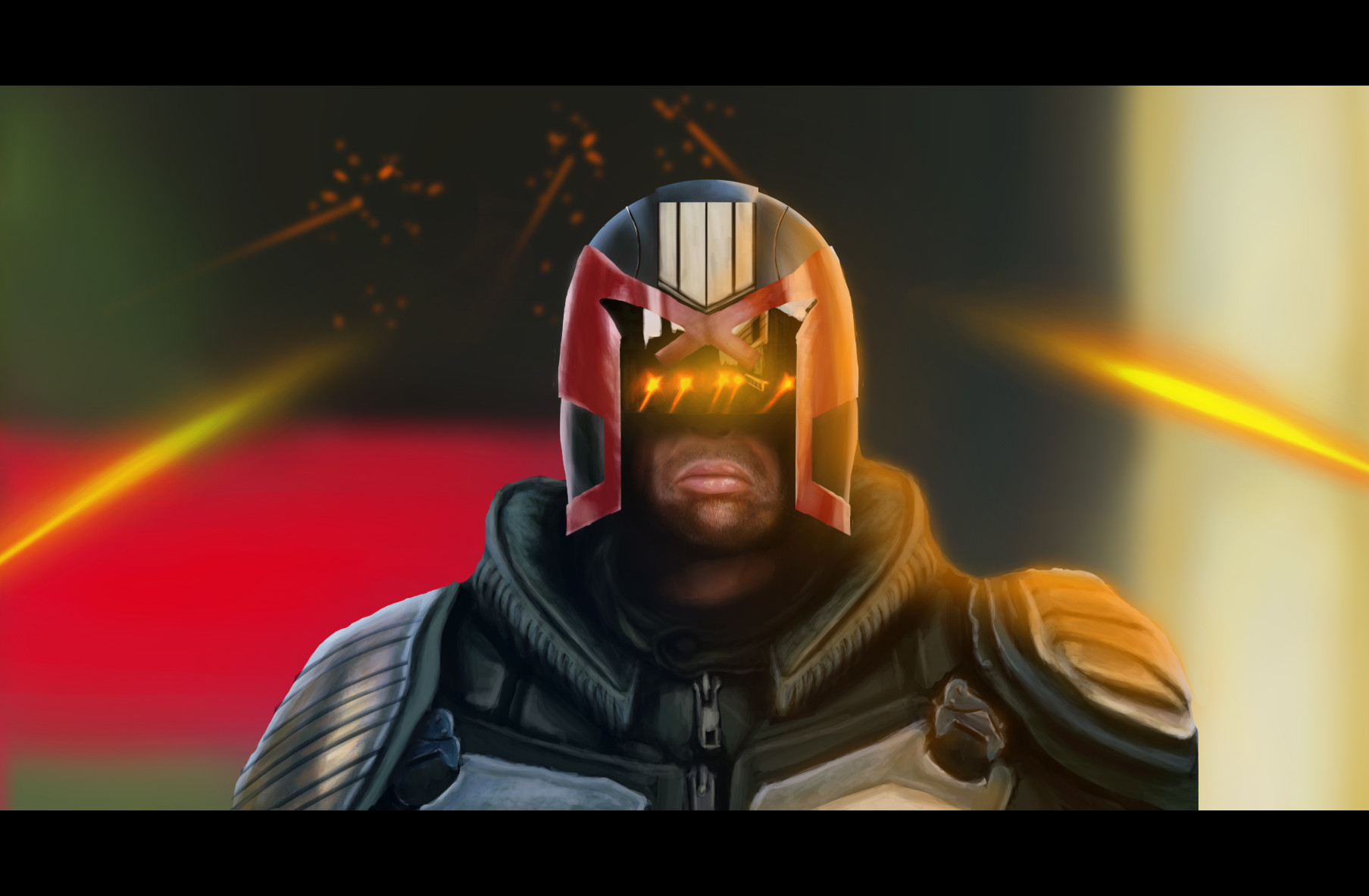 ArtStation - Judge Dredd