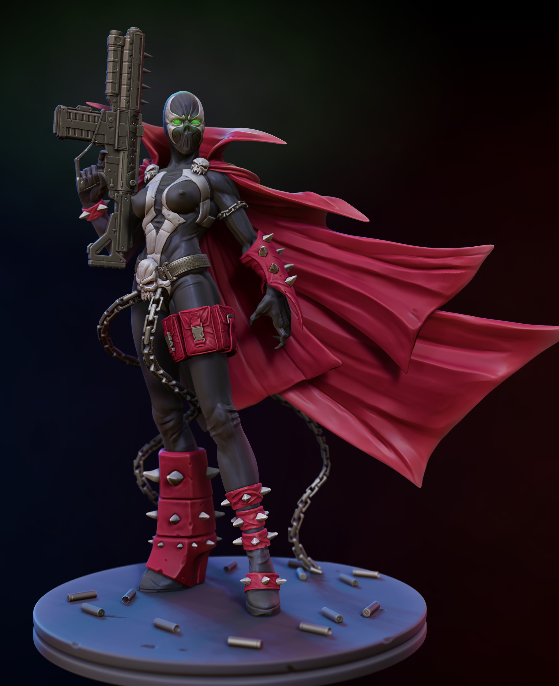 ArtStation - Female Spawn Fan Art