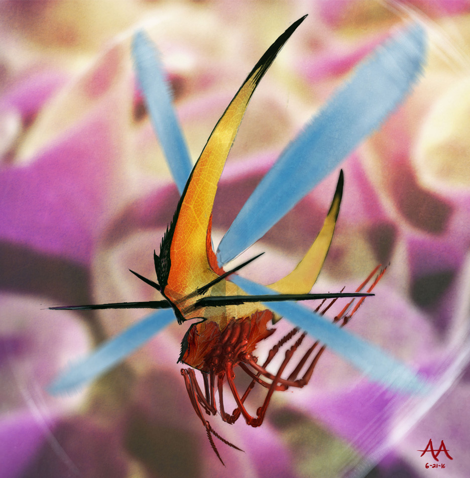 ArtStation - Alien Insect Concept