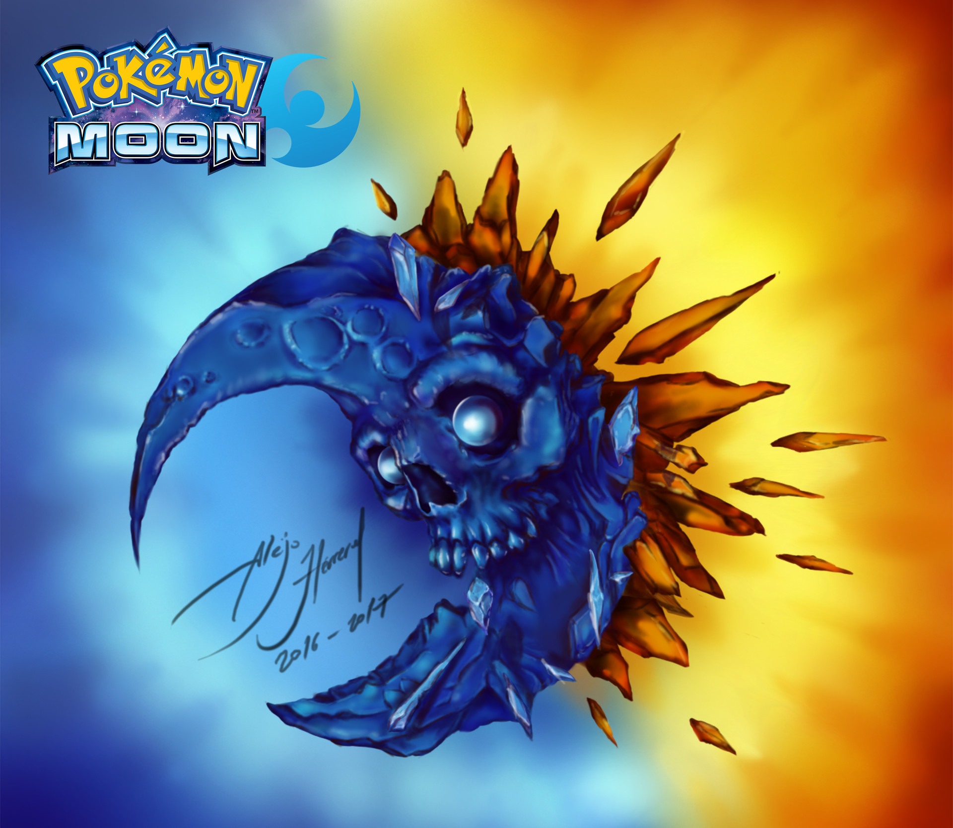 ArtStation - Tributo a Pokémon Moon