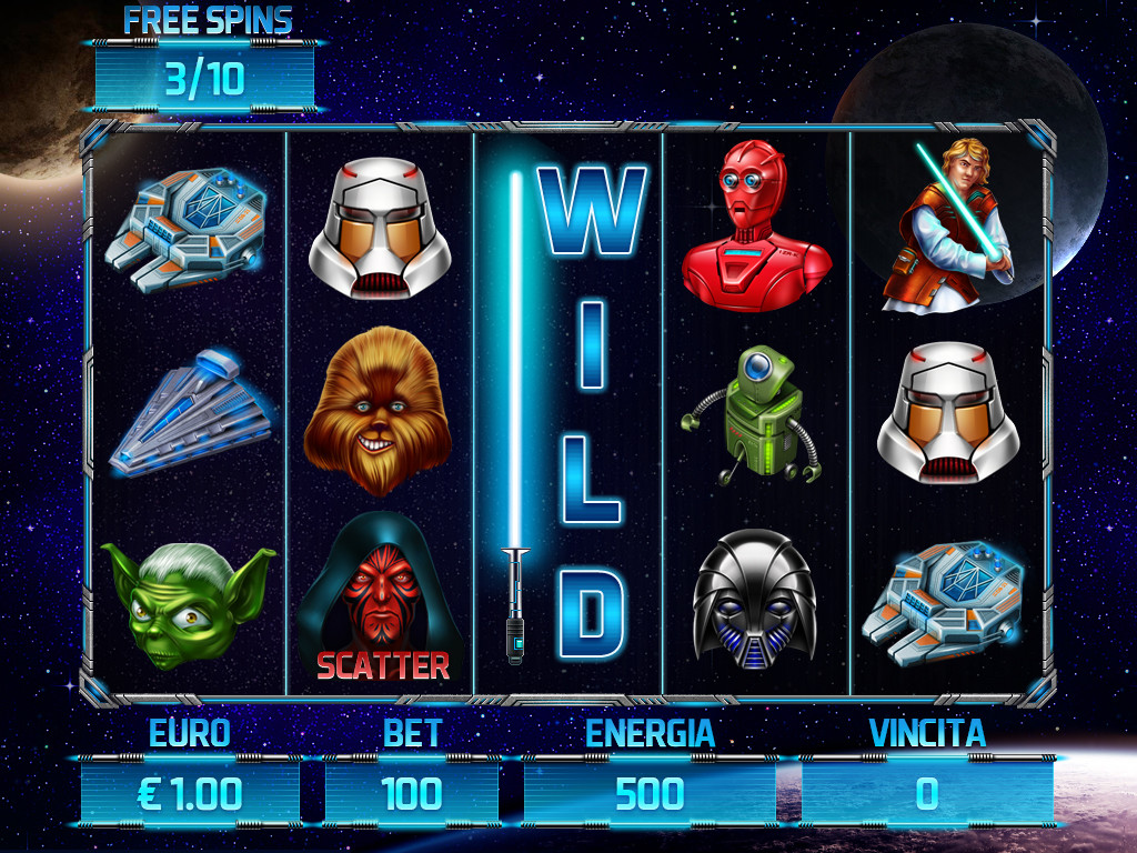 ArtStation - Slot machine - "Star wars"