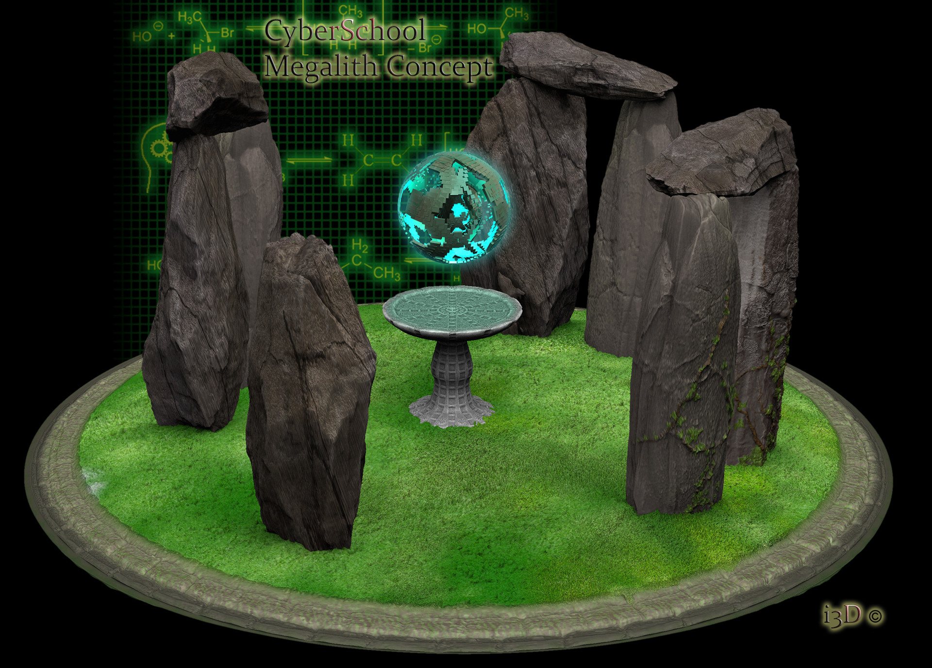 Game asset Megalith concept art by Matt Bell — ProUser.Me