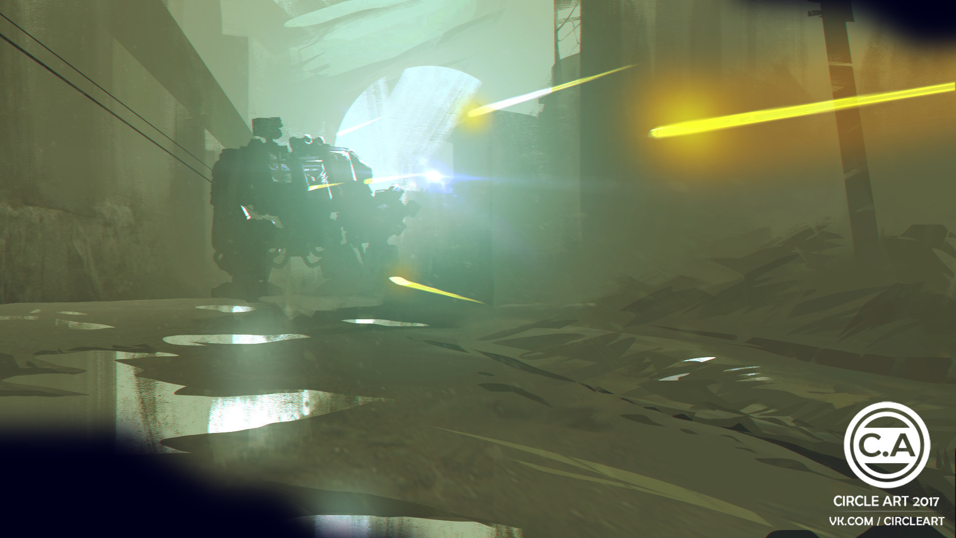 Circle Art - 20 min sketches