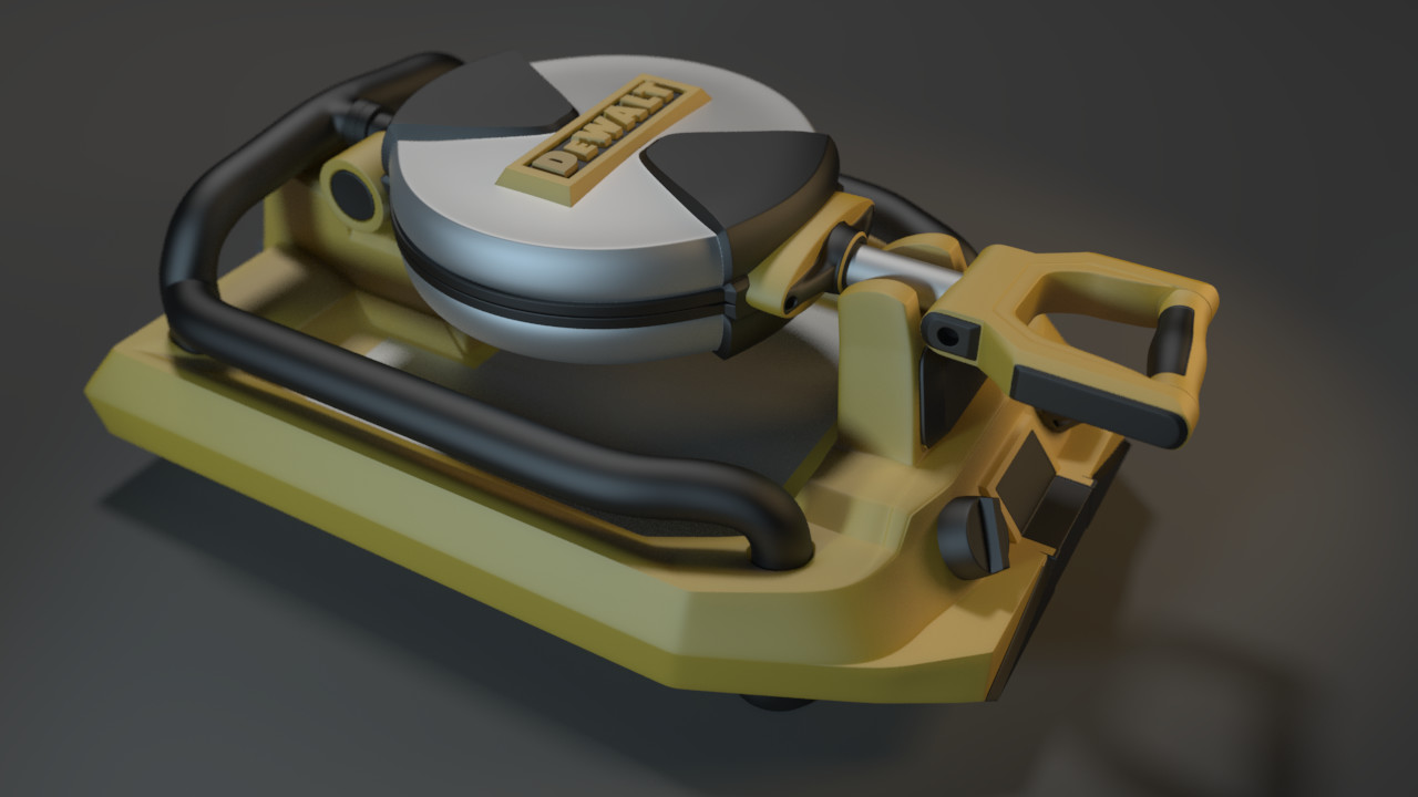 ArtStation - DeWalt waffle maker