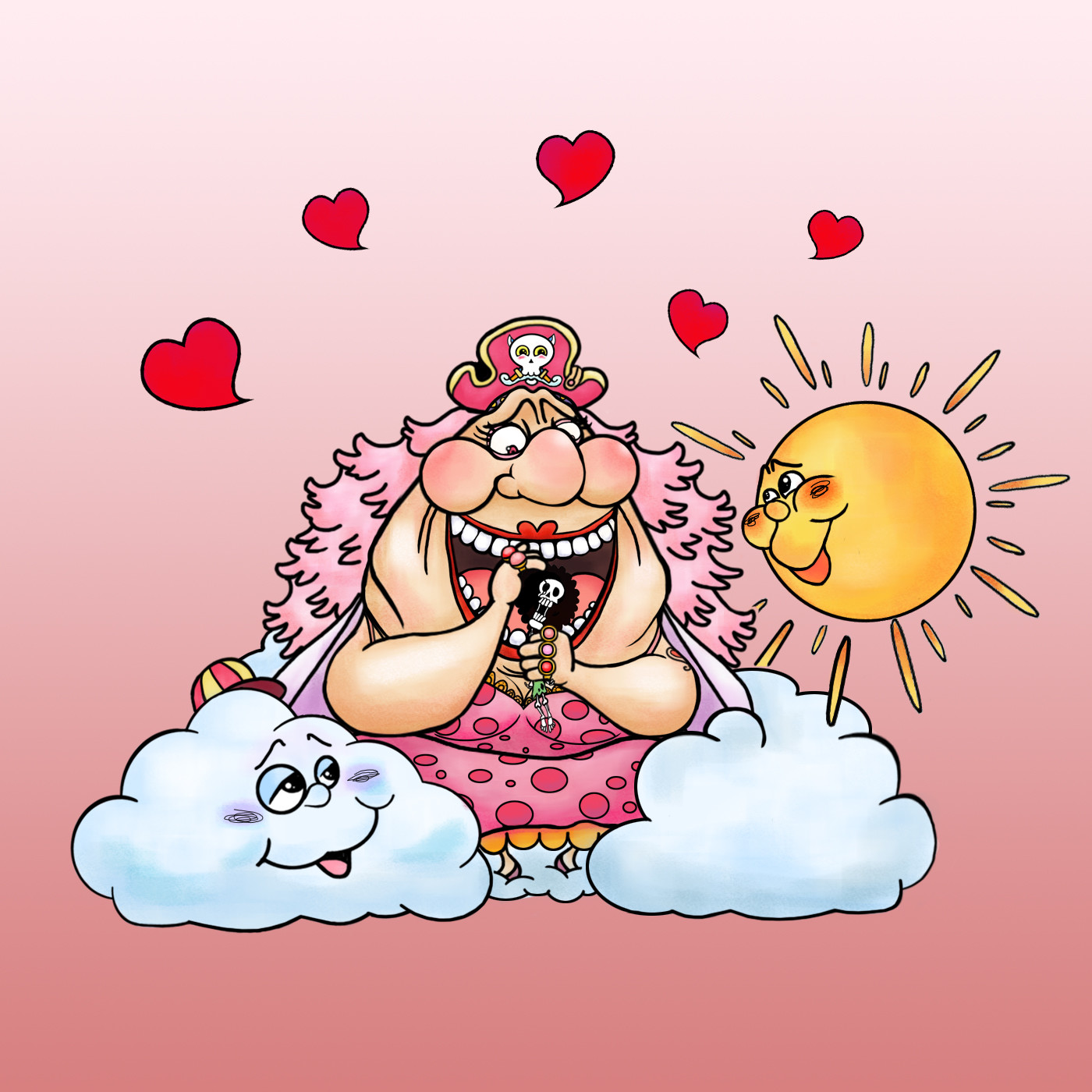 One Piece Chibi Brook