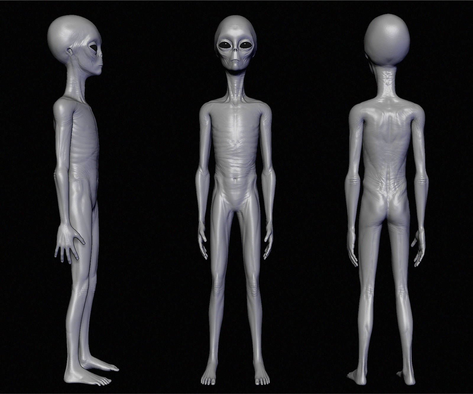 Oleg Egorov - Realistic Aliens sculpt
