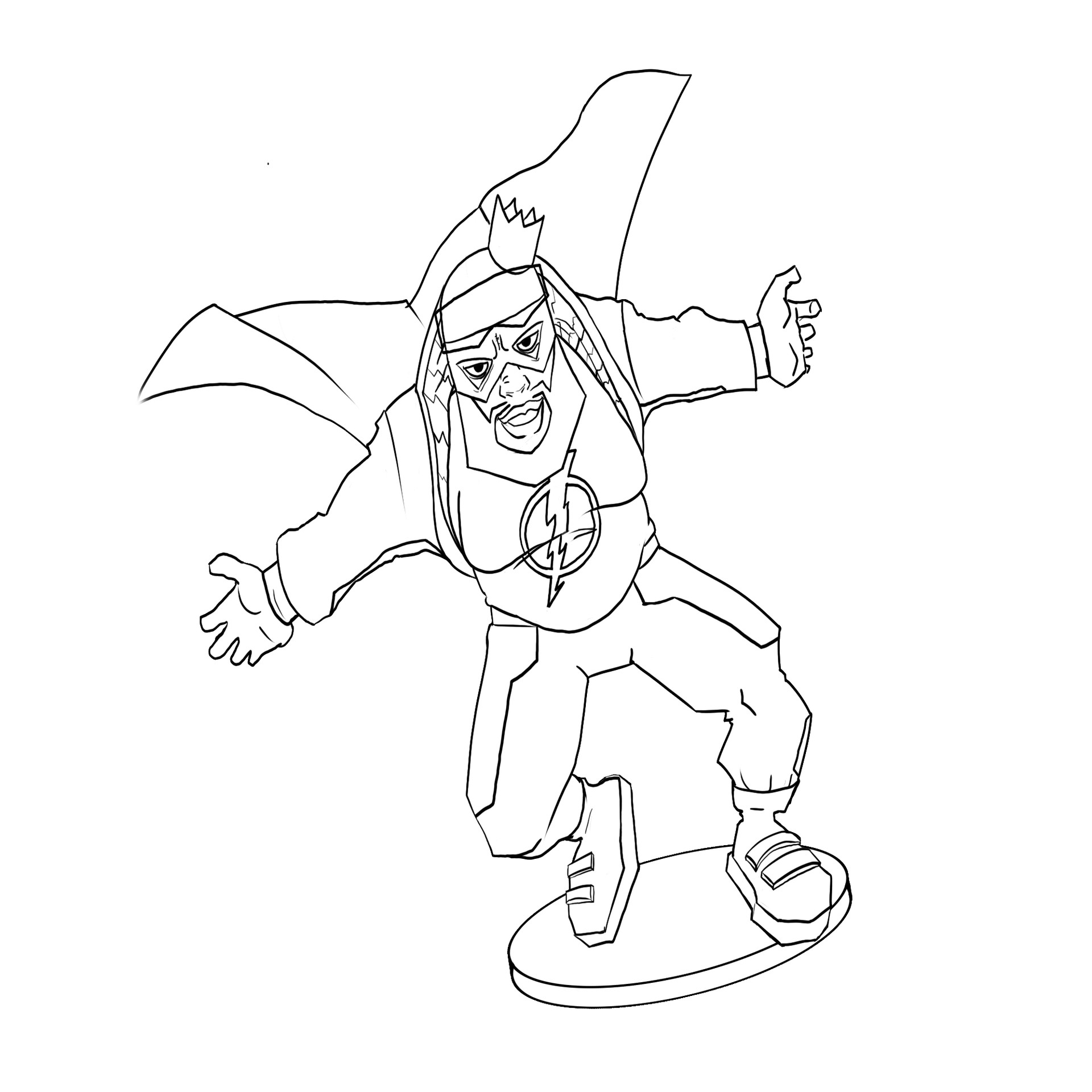 static shock coloring pages