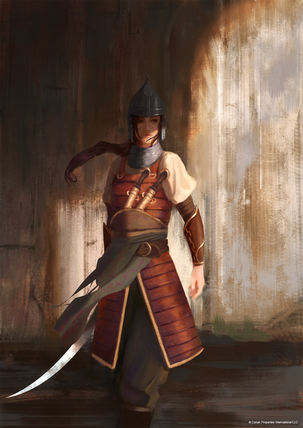 Conan RPG character designs by Jorge Barrero : r/armoredwomen