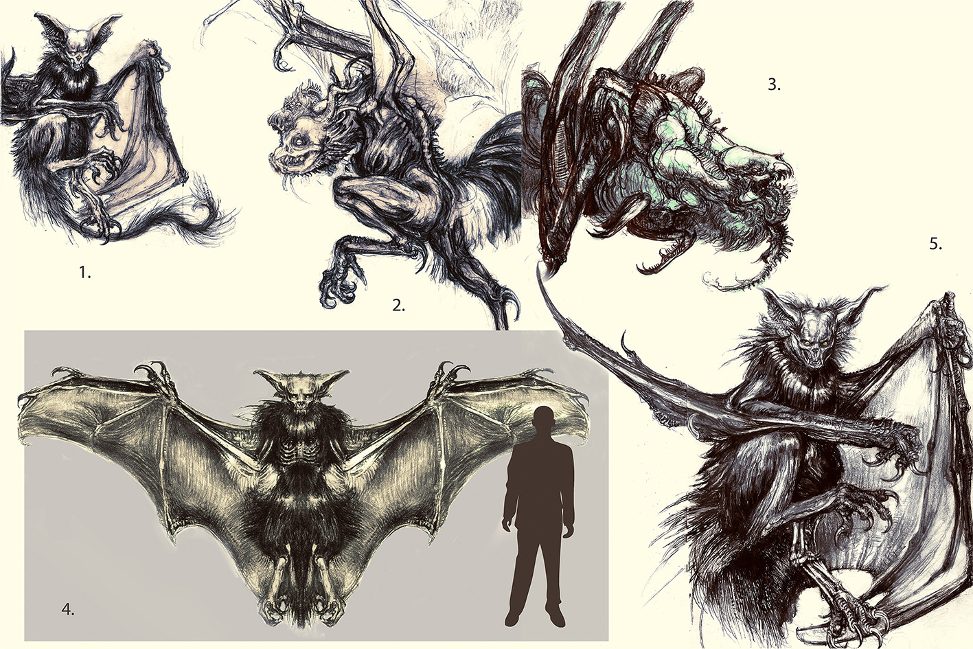 ArtStation - Vampire sketches/ concept