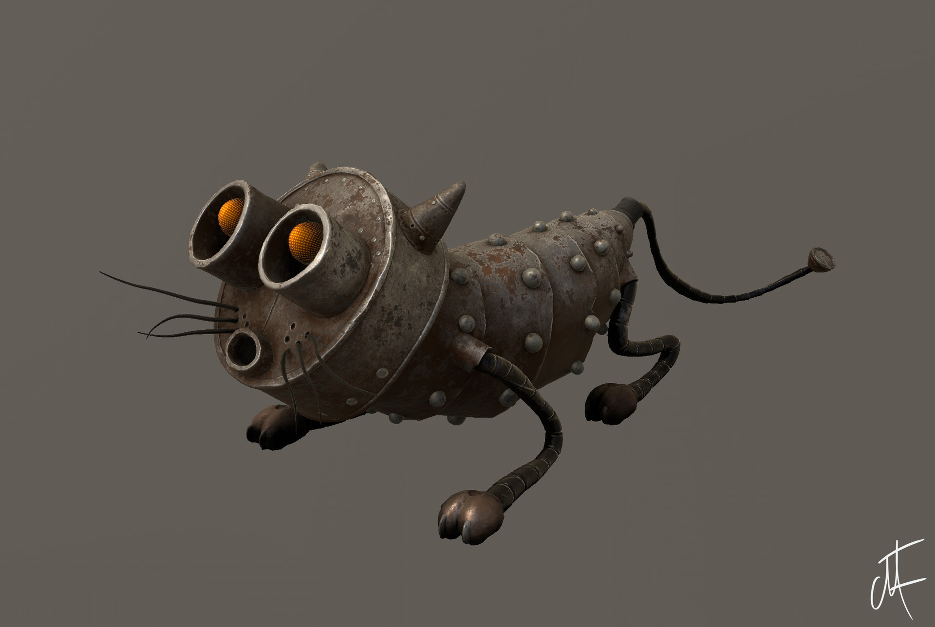 Mike Anciello - Machinarium - Fan Piece