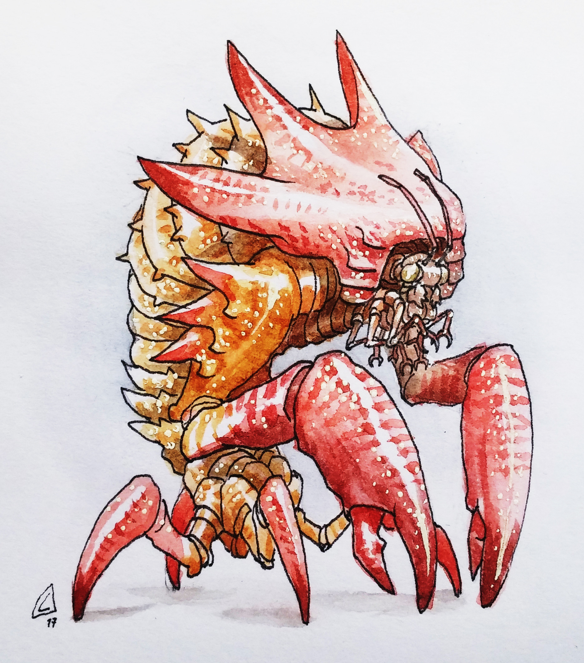 Mathieu LARNO - Monstruous crustacean