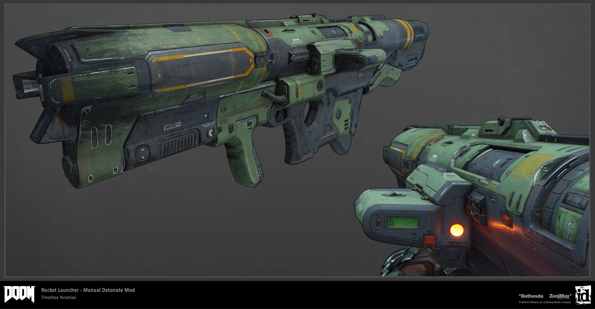 rocket launcher doom foundry