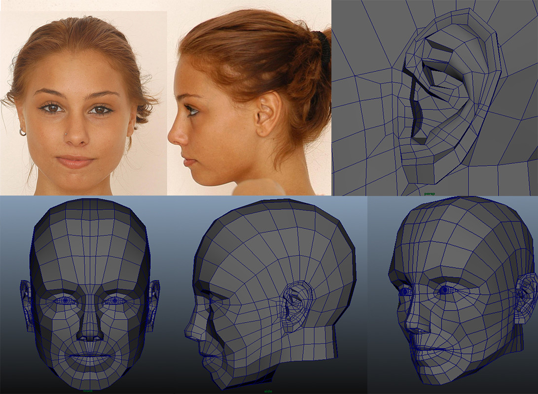 ArtStation - Female Head Sculpt