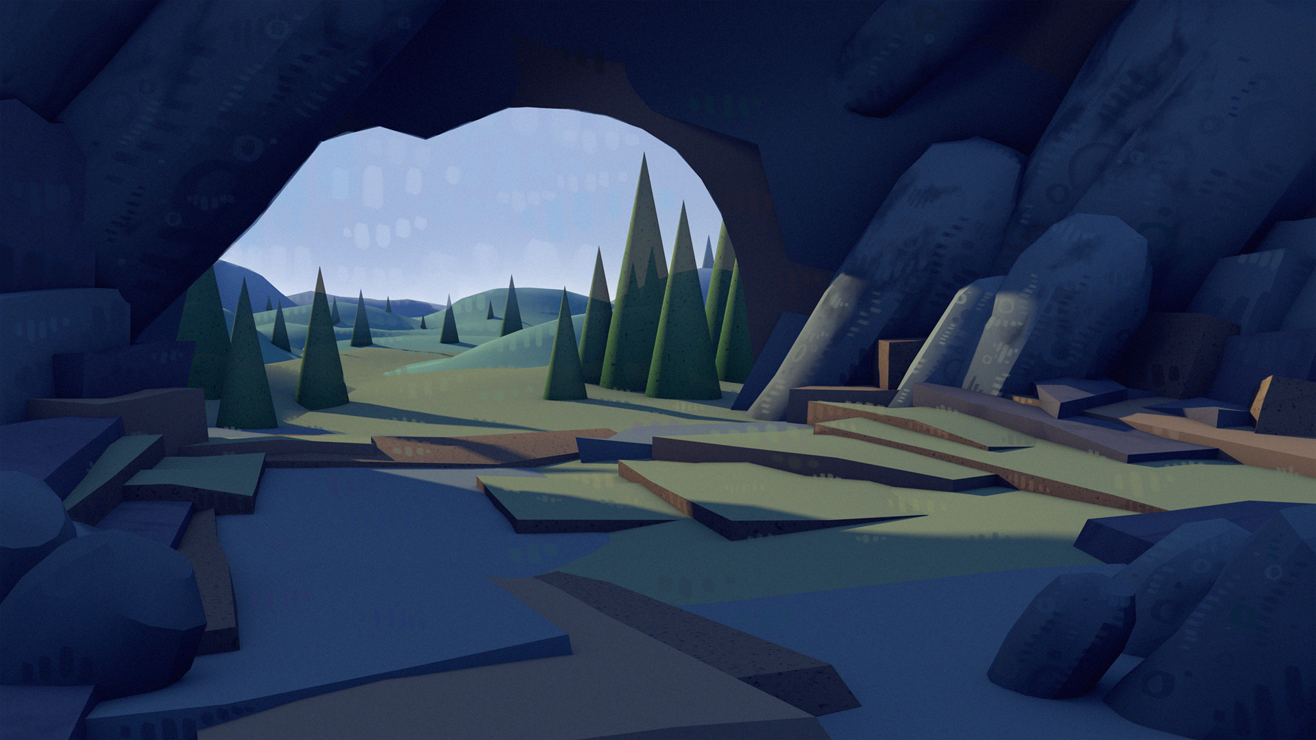 ArtStation - Cave Landscape Environment