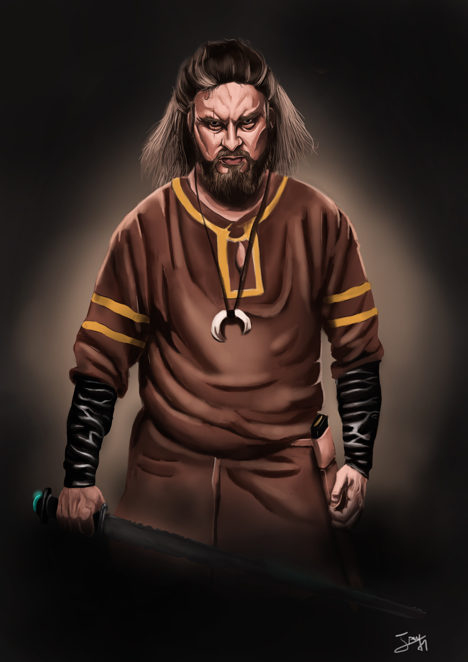 ArtStation - Angry Warrior