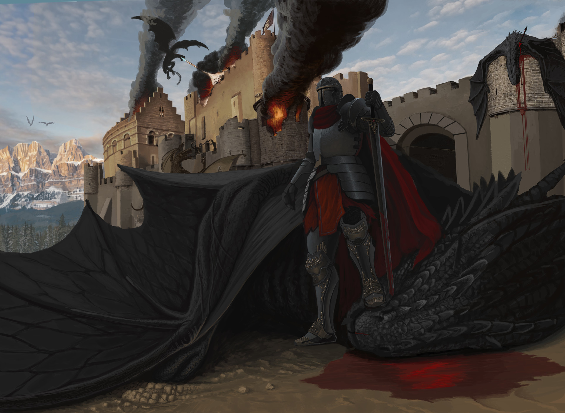 ArtStation - dragon slayer