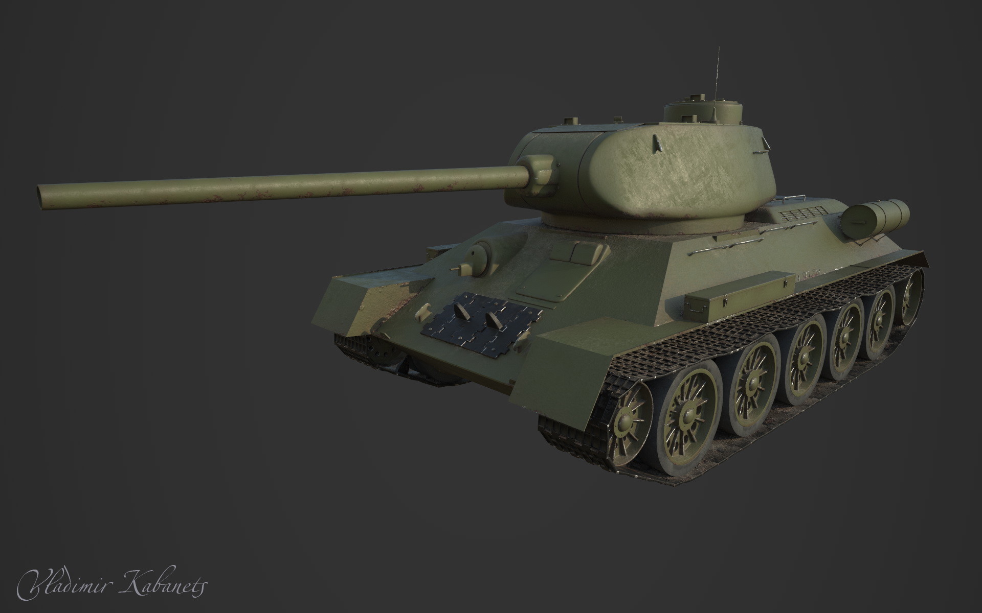ArtStation - T-34-85