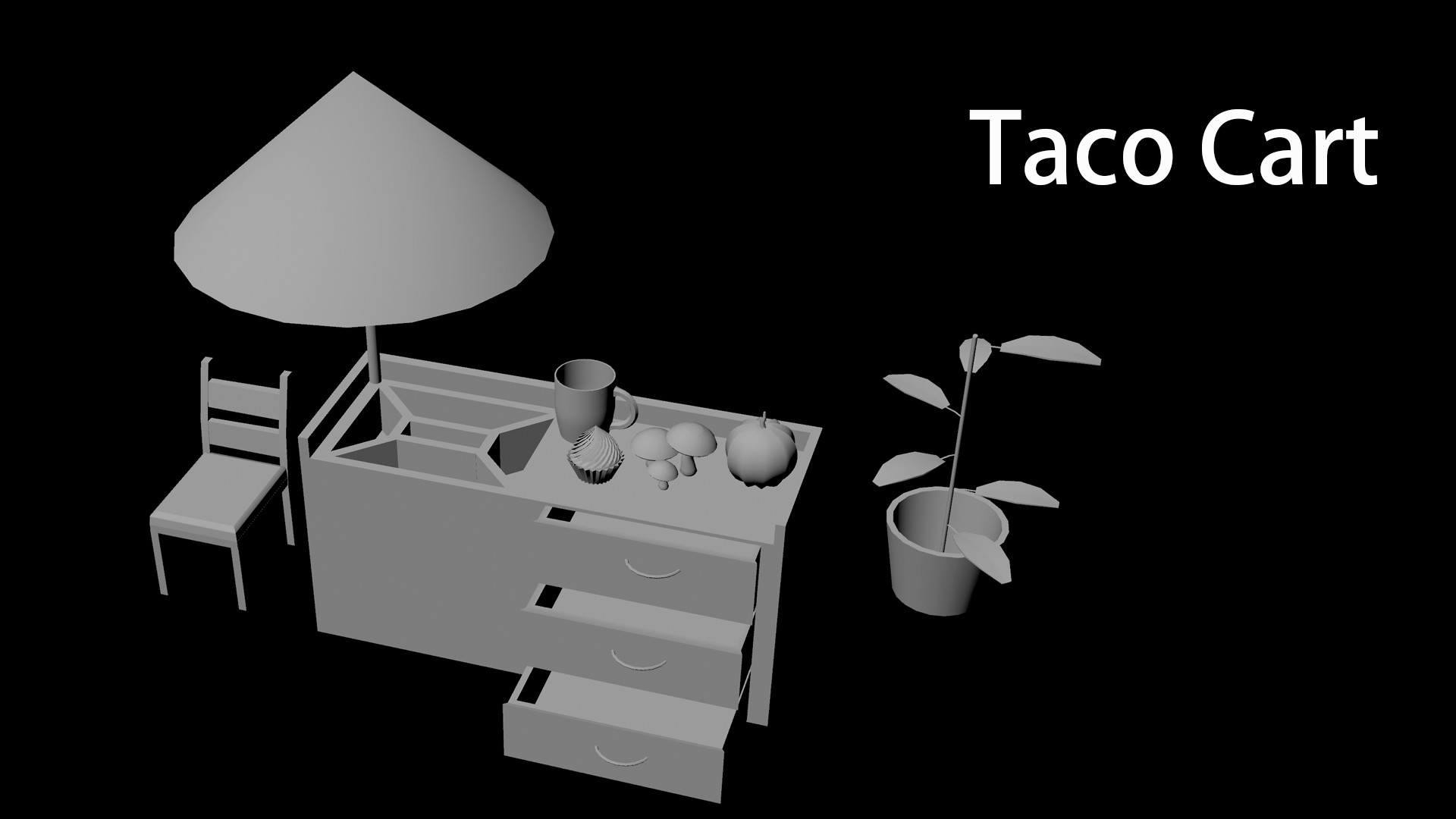 ArtStation - Taco Cart