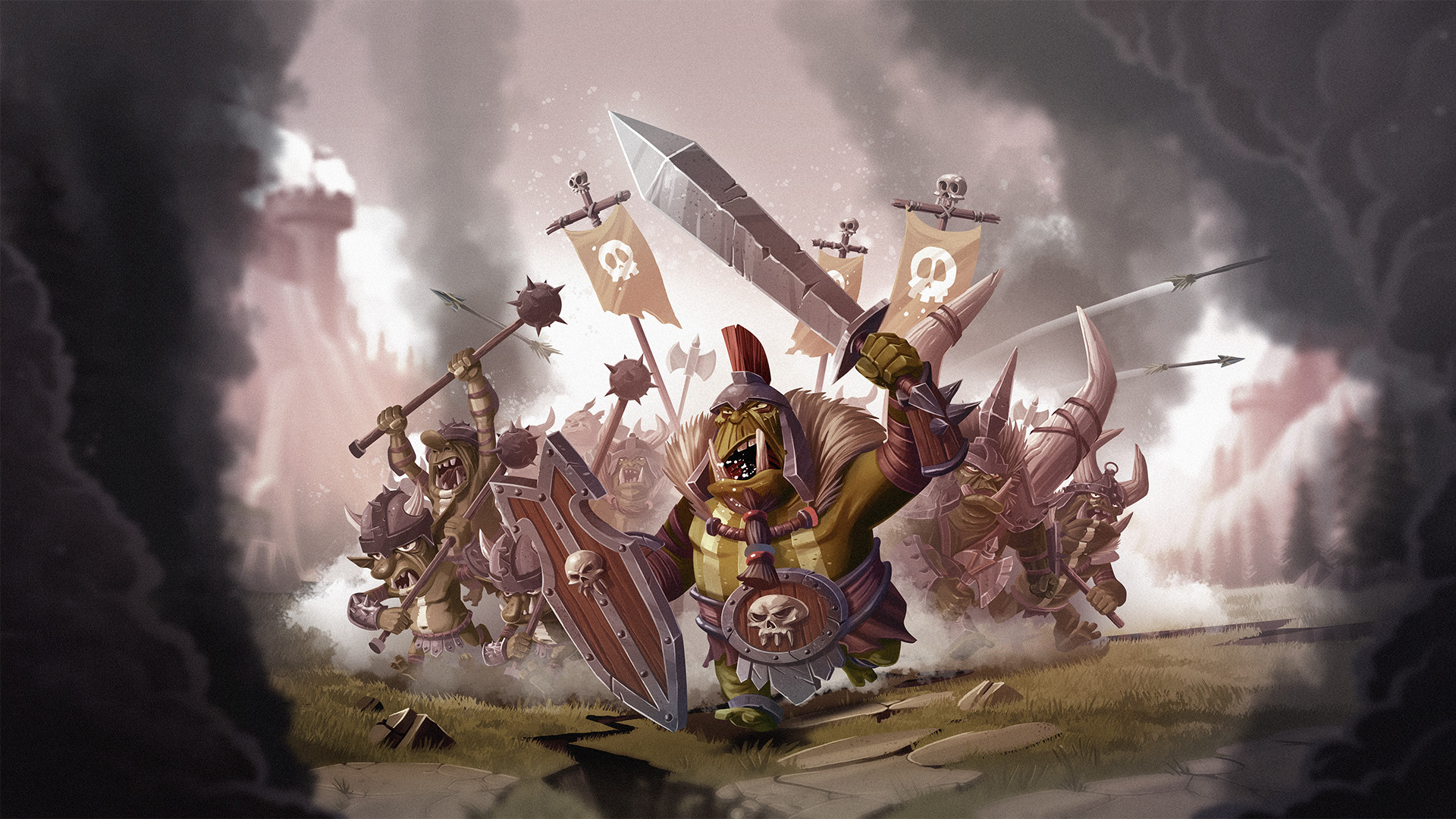 ArtStation - Orcs Attack