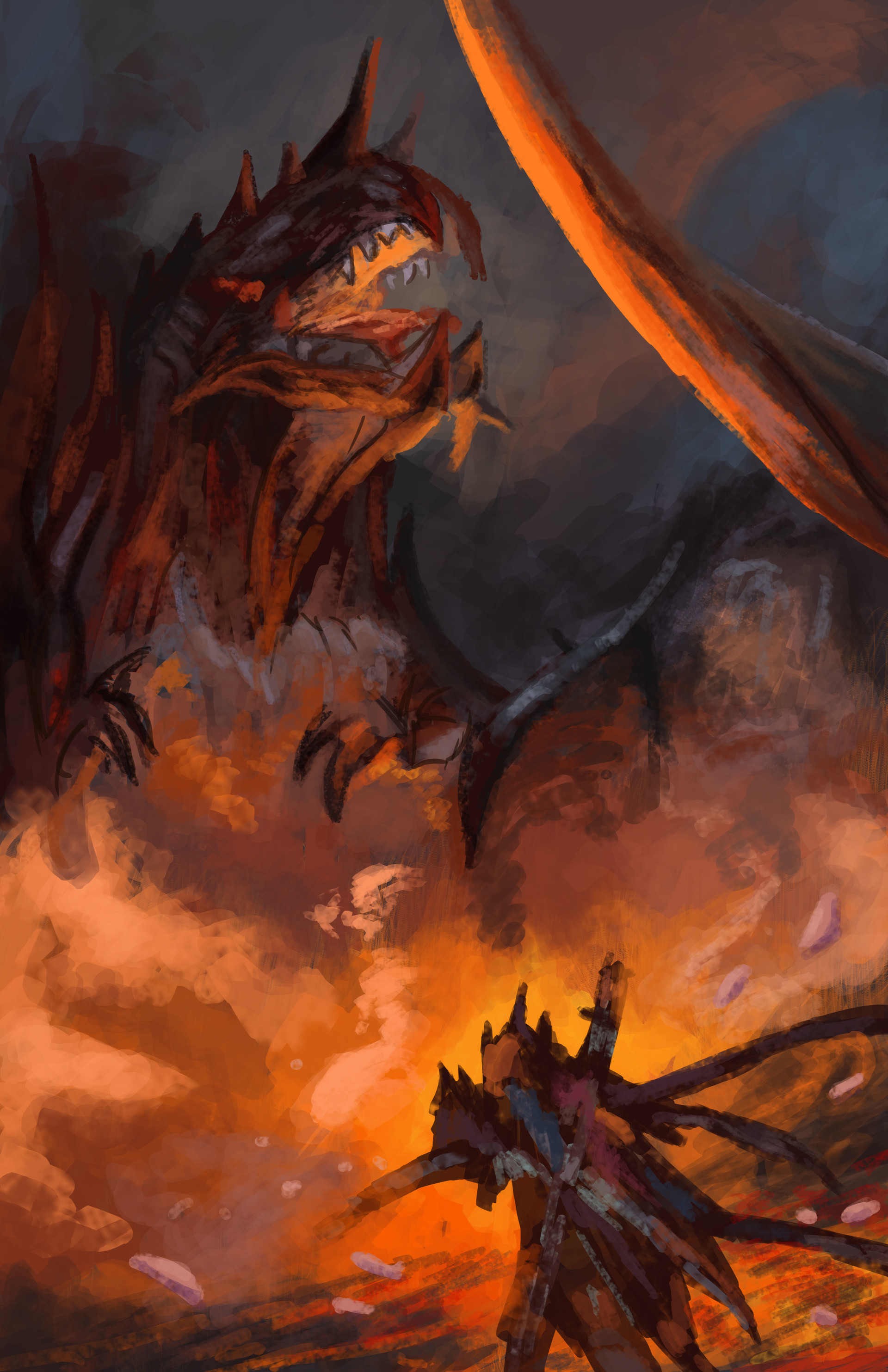 ArtStation - Monster hunter fan art