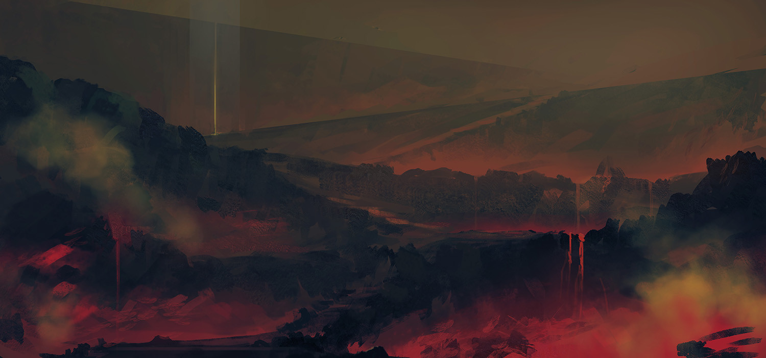 ArtStation - Lava land