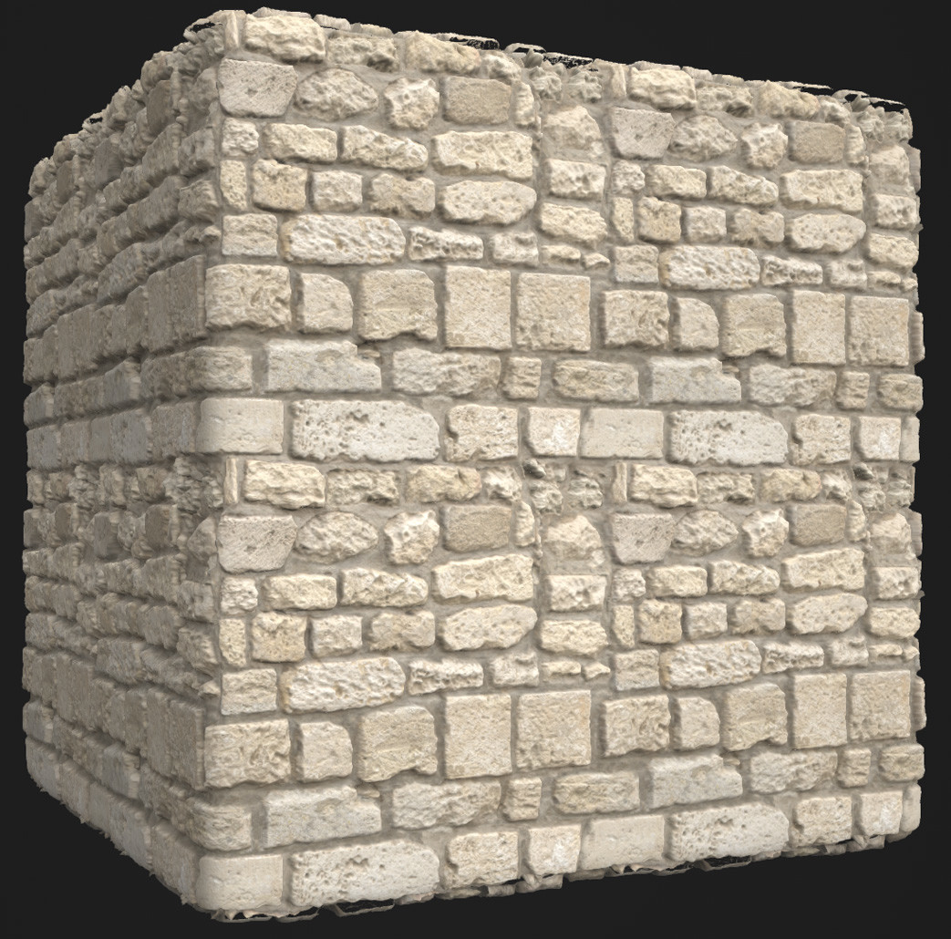 stone wall texture 3d