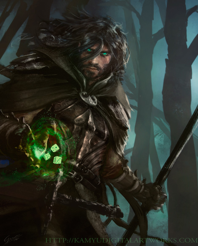 The Diceman by Carlos Díaz : r/ImaginaryWizards