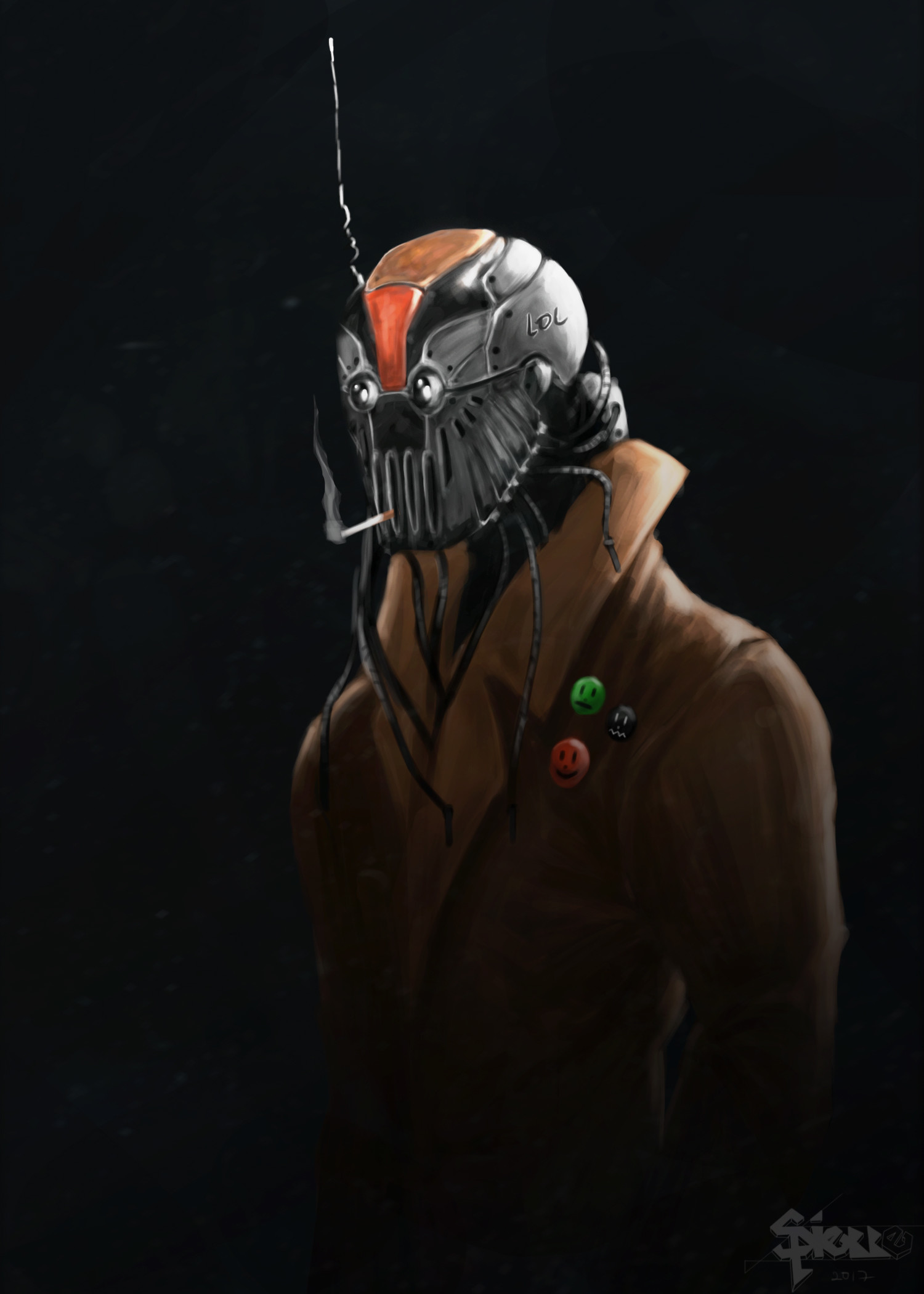 ArtStation - Metal head guy