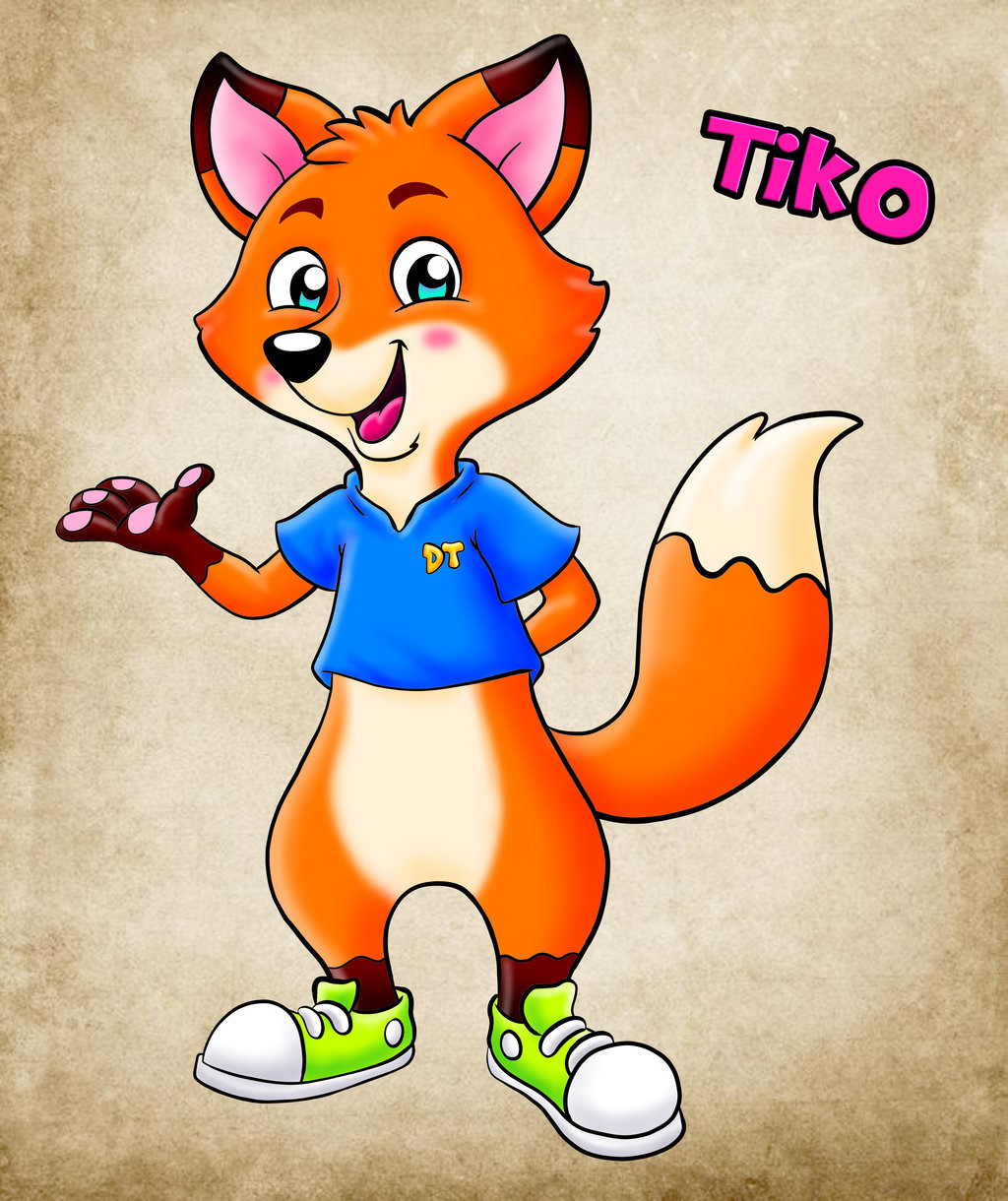 ArtStation - Tiko- Mascota Didácticos Terranova