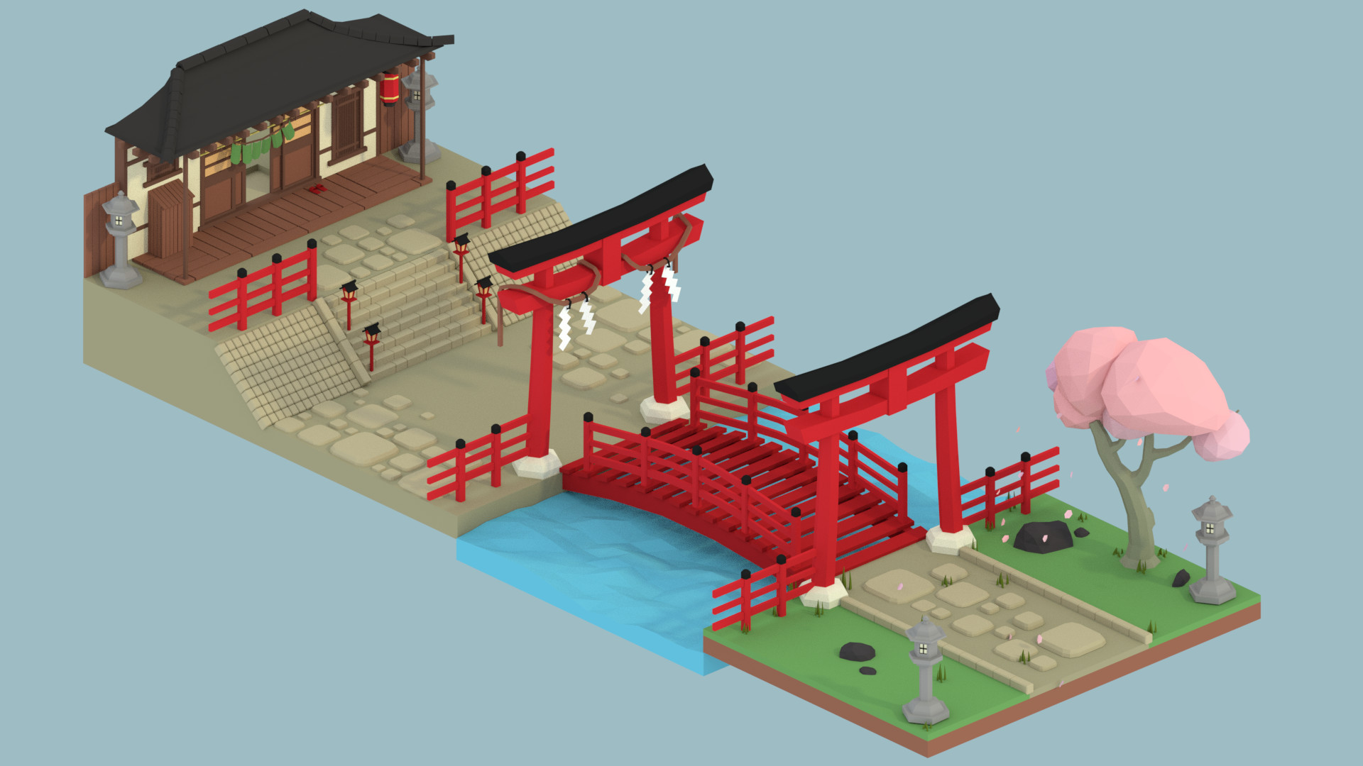 Dale Oldham - Isometric Shrine