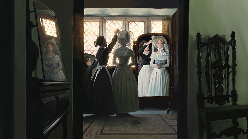 ArtStation - Jane Eyre sketch #1