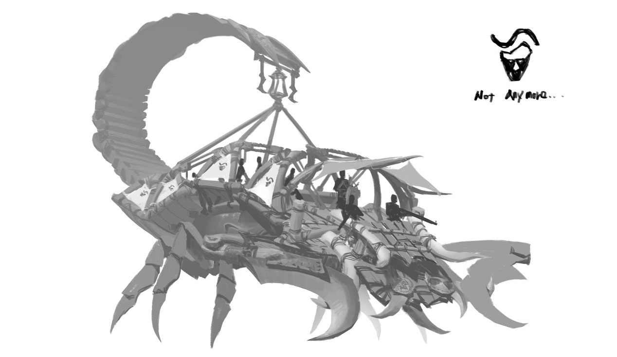 ArtStation - siege weapon - idea rough