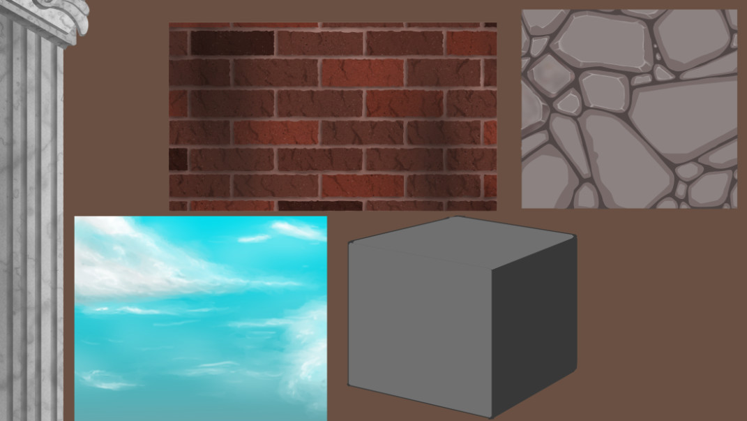 ArtStation - Background and Texture WIPs