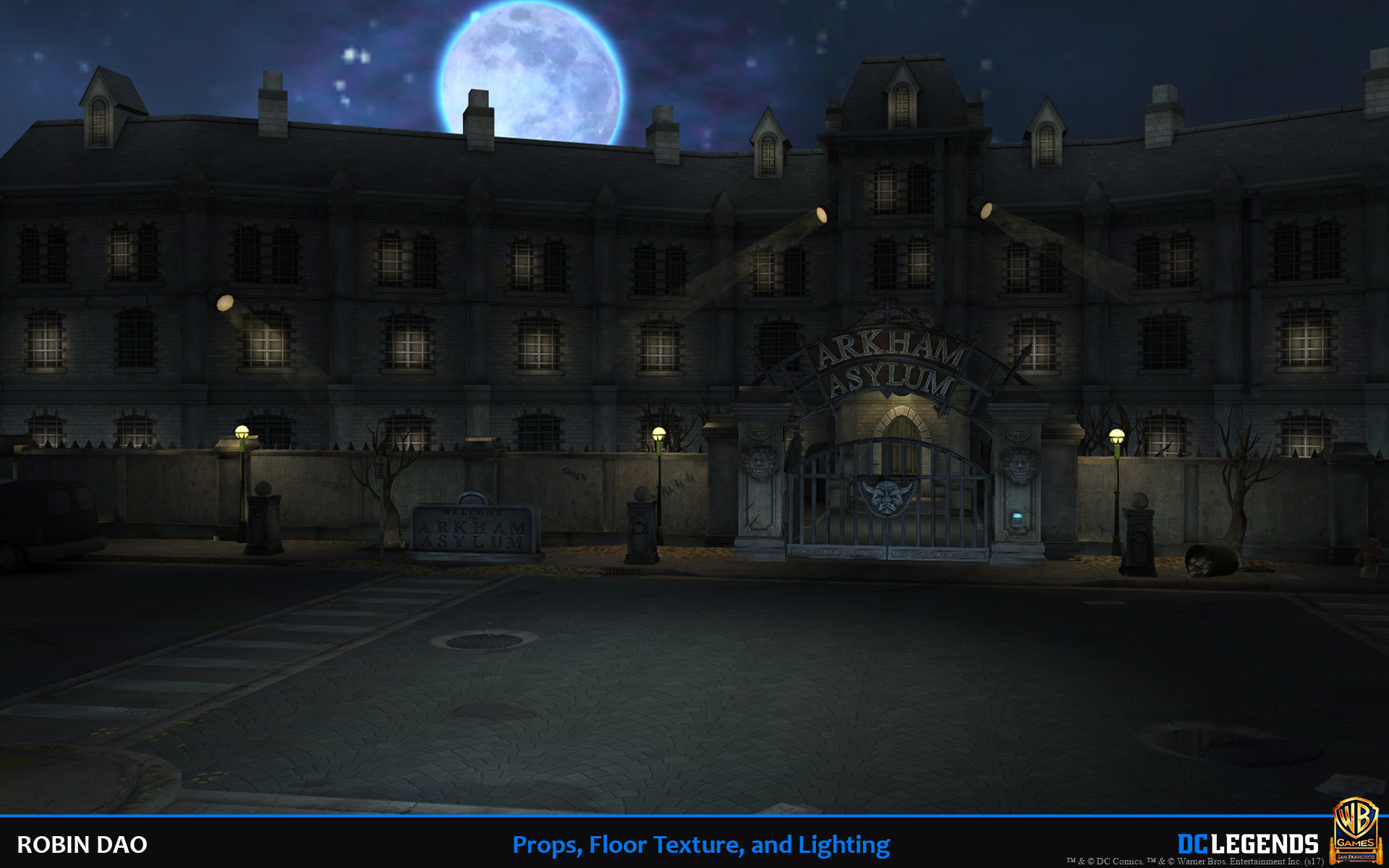 Robin Dao - DC Legends, Environments