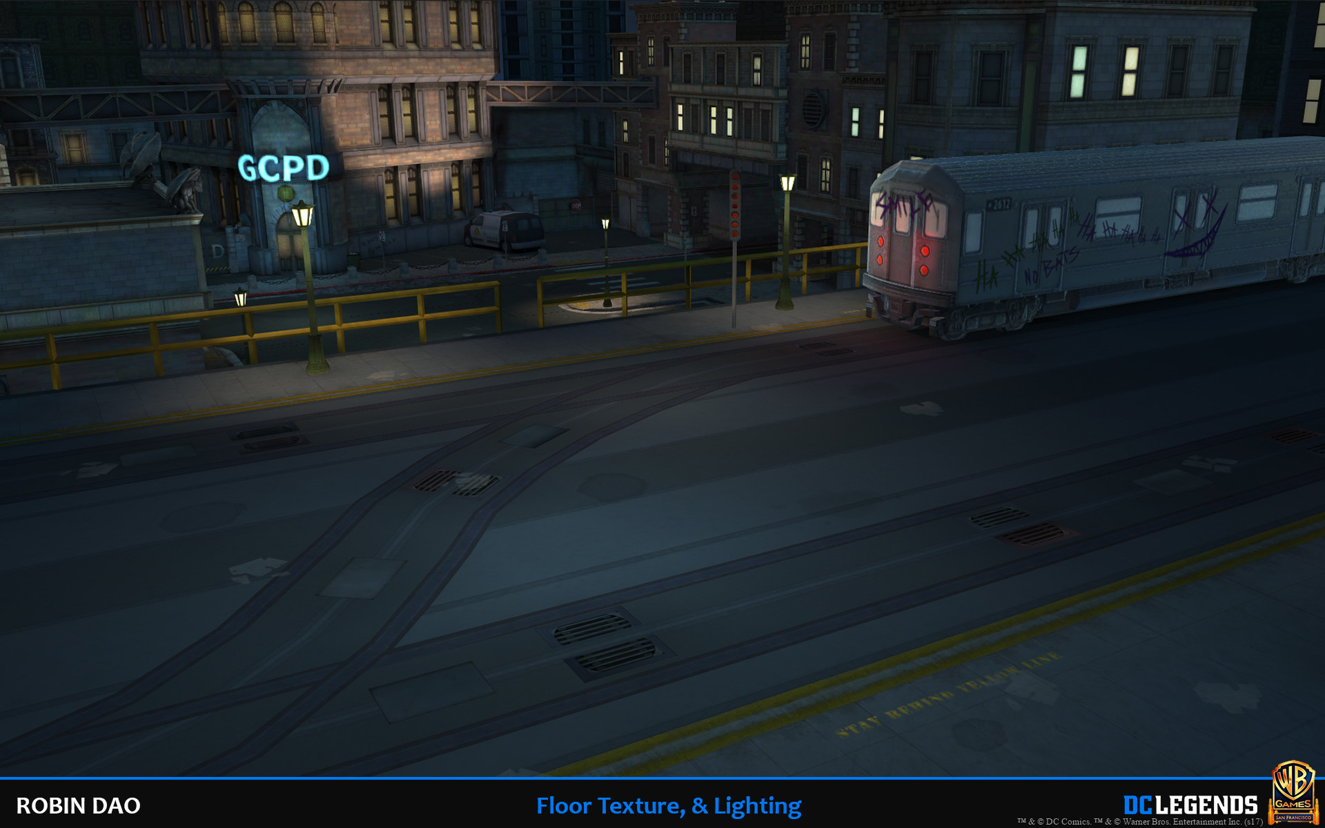 Robin Dao - DC Legends, Environments