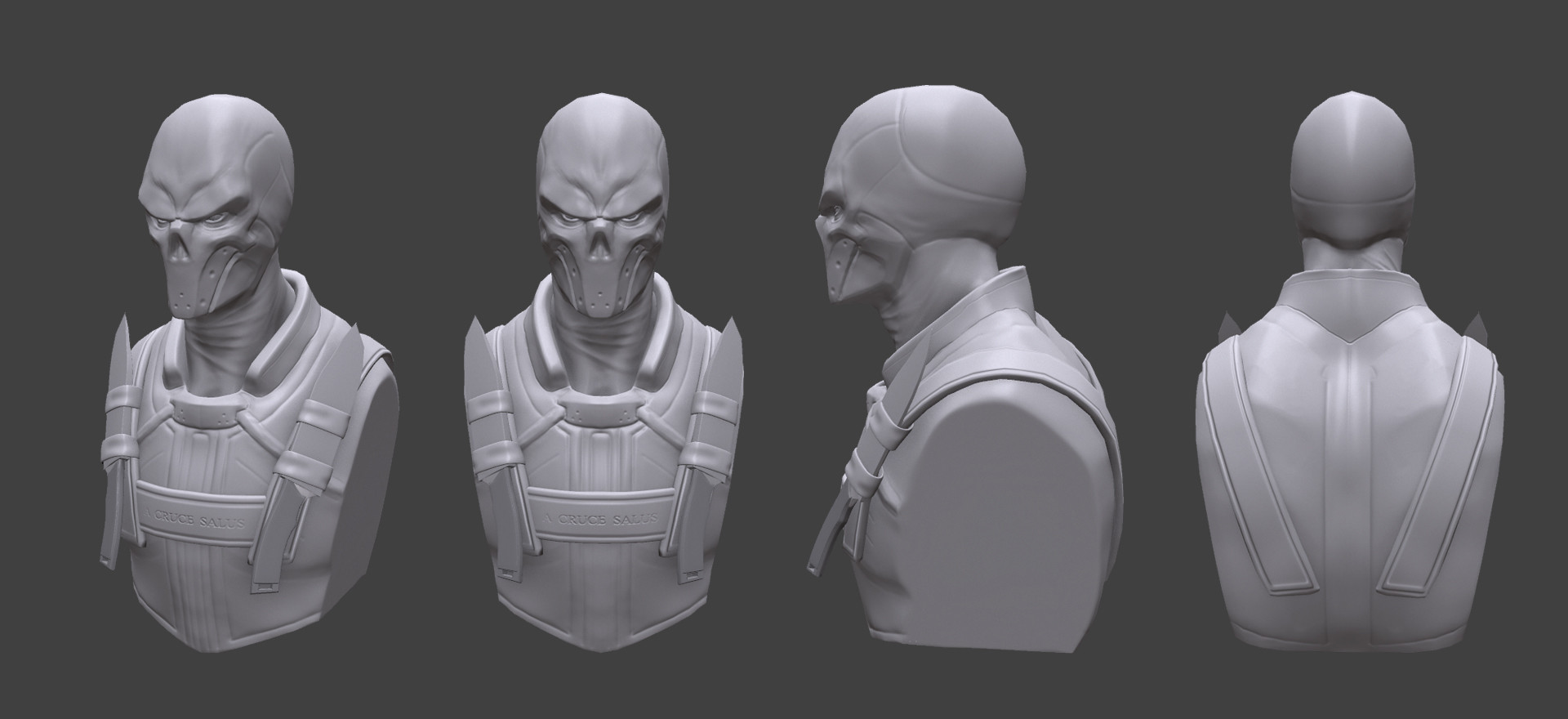 ArtStation - Skull head