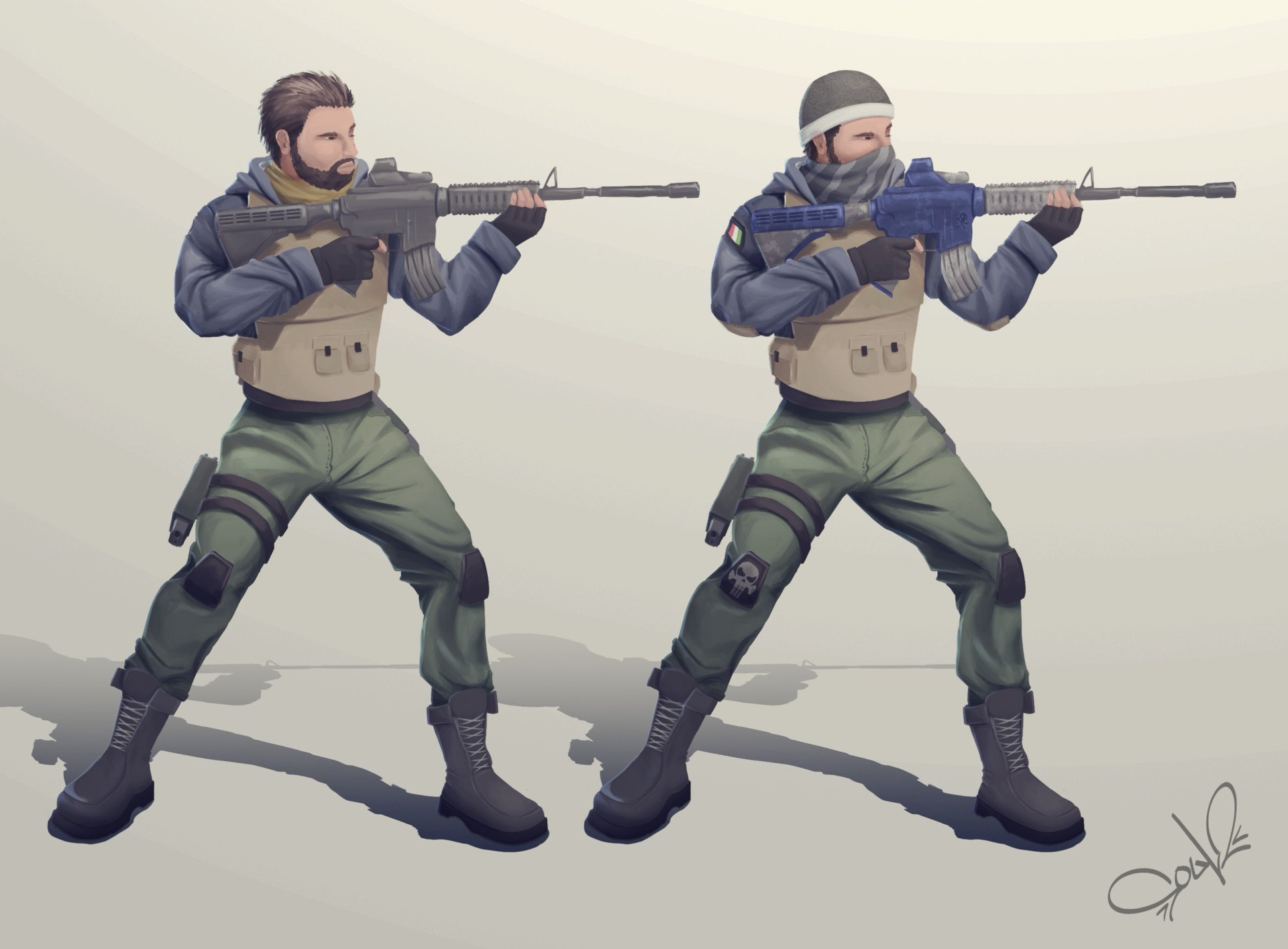 ArtStation - Soldier design