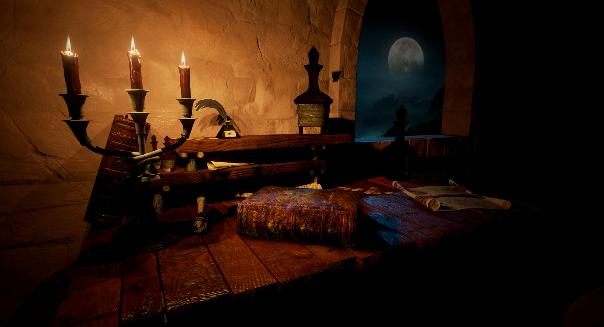 ArtStation - Alchemy Scene