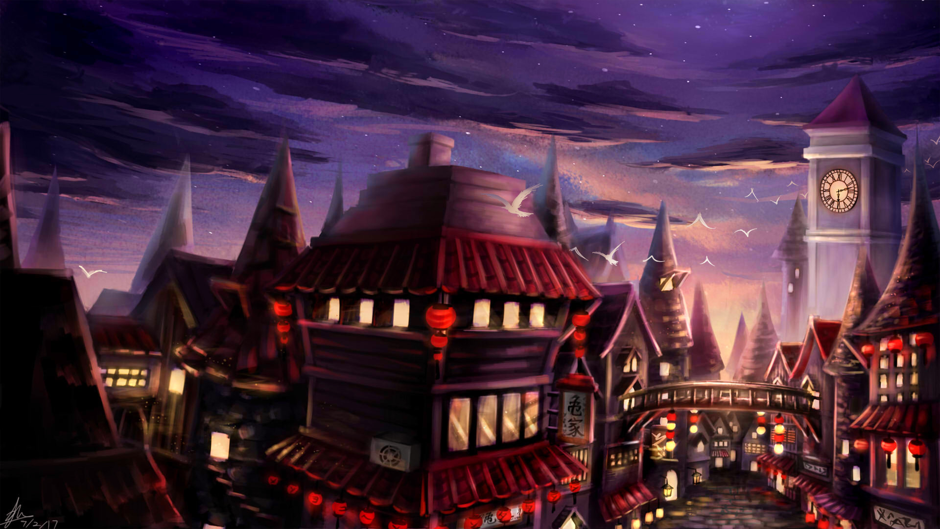 ArtStation - Monotonous town