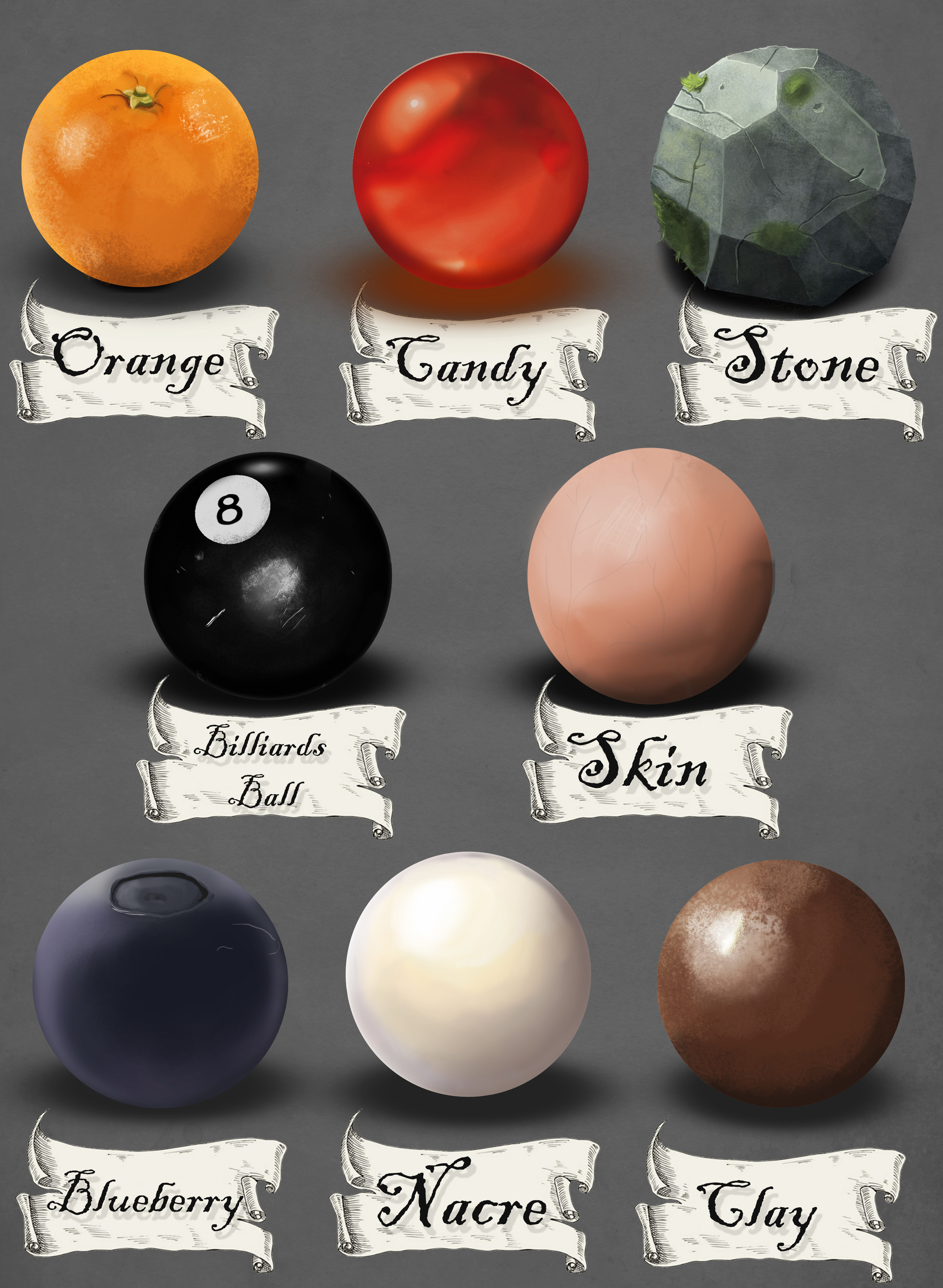 ArtStation - Material Study